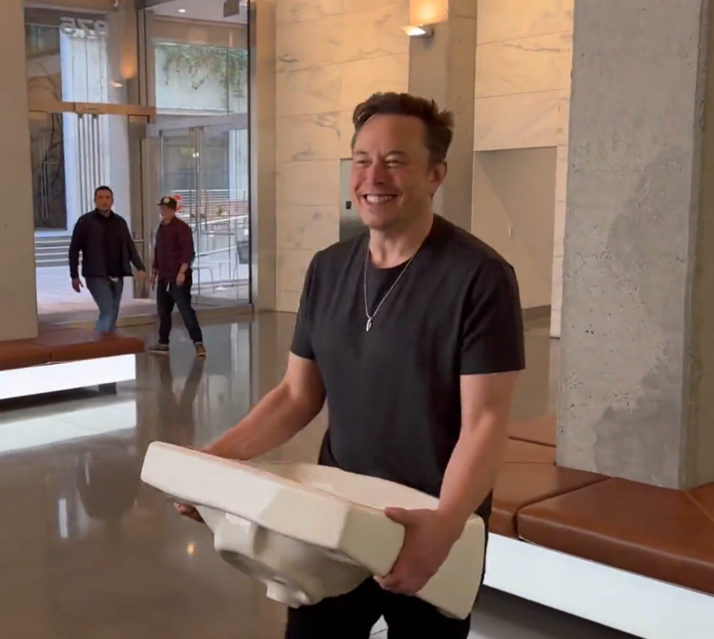 Elon Musk Lets His Twitter Deal 'Sink In' At The Headquarters ...
